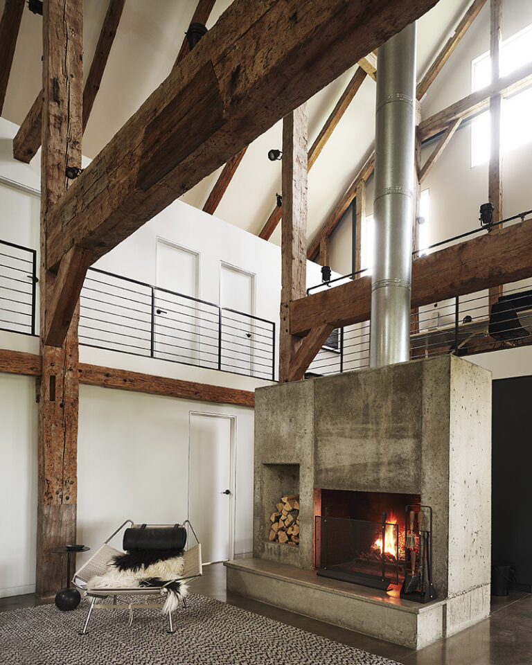 Une grange moderne pleine de style aux États-Unis