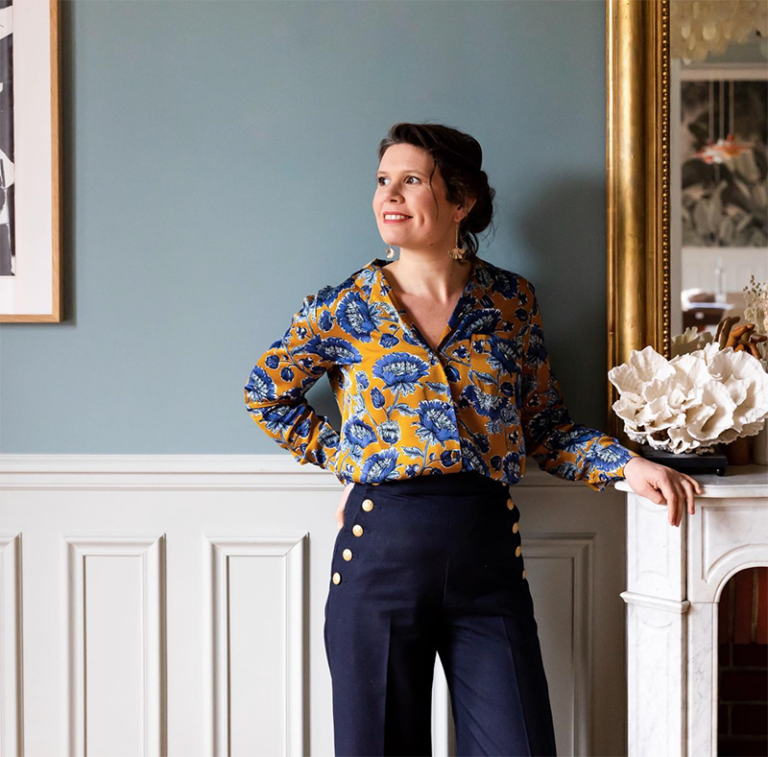 Portrait archi déco d'Audrey, Atelier Devergne