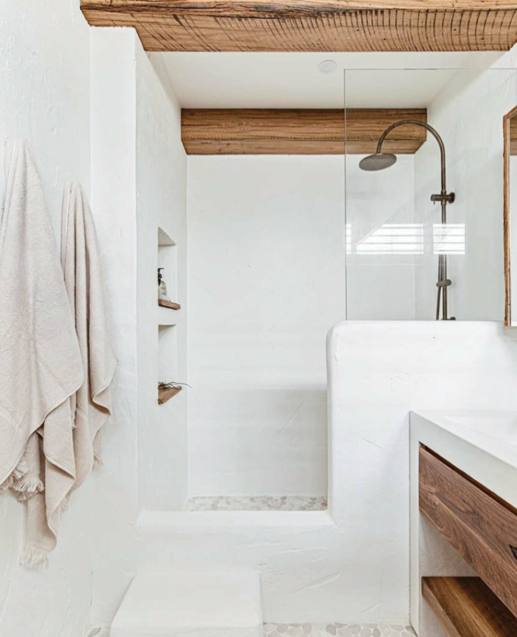 De la chaux dans votre salle de bains - TRAITS D'CO Magazine