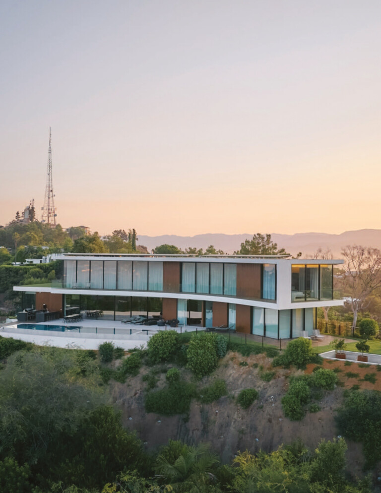 Villa glamour à Beverly Hills - TRAITS D'CO Magazine