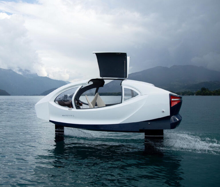 Les SeaBubbles pour traverser le lac d’Annecy - TRAITS D'CO Magazine